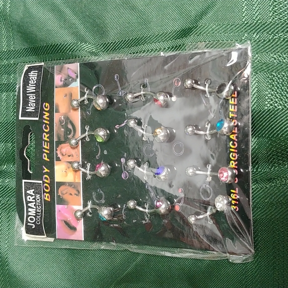 Jewelry | Naval Wreath Body Jewelry Belly Button Rhinestone Rings ...